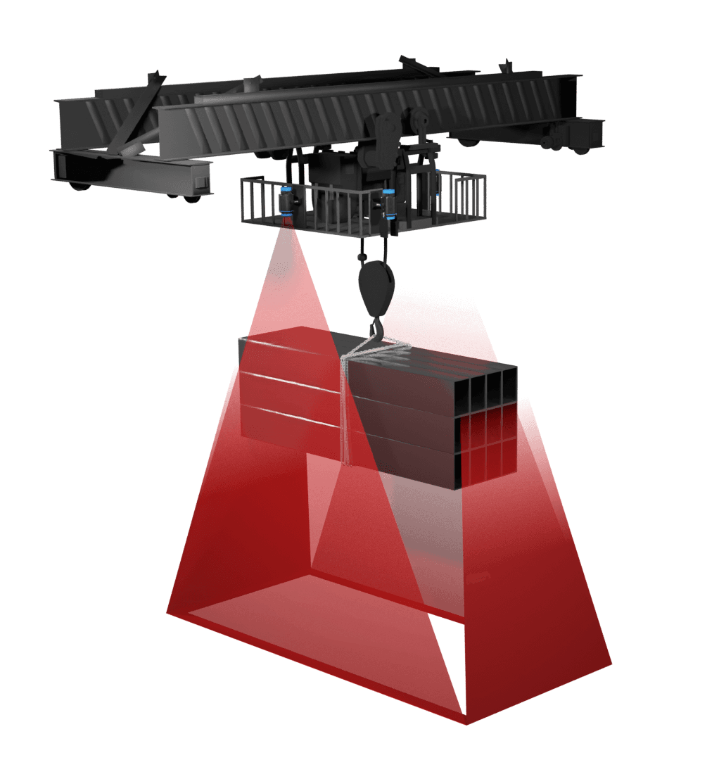 LED floor marking system for EOT crane | ALIS Tech Ltd.