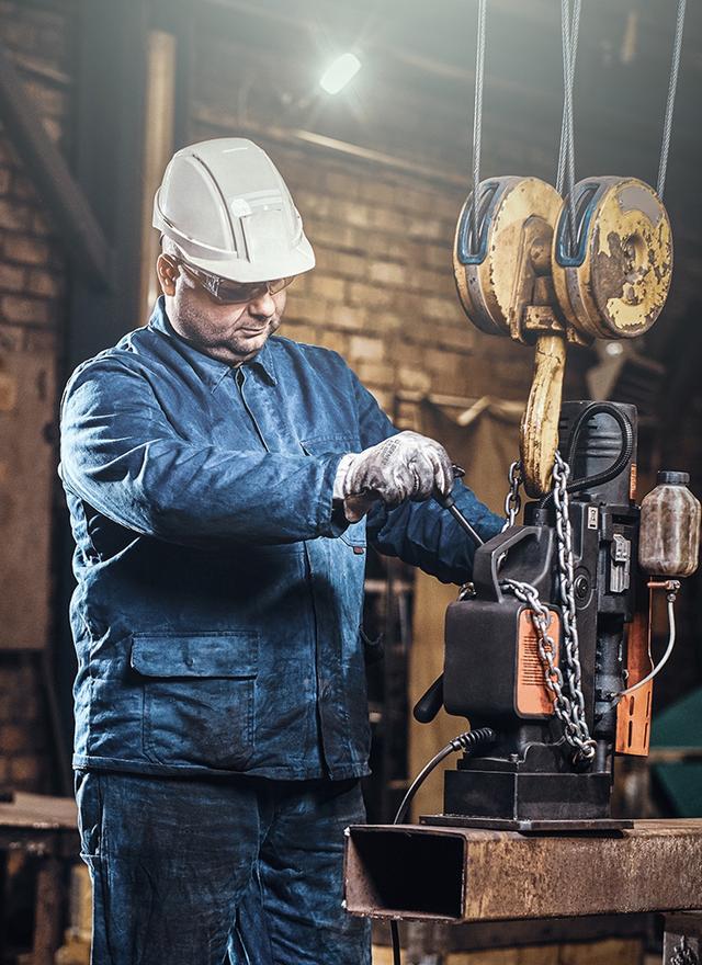 LED floor marking system for EOT crane | ALIS Tech Ltd.